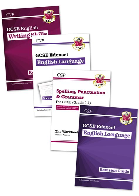 Gcse English Language Edexcel Exam Practice Workbook Includes Answers Cgp Books