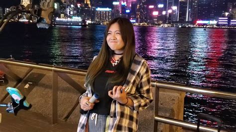 雪兒yuki 3🎤《千千闕歌下一站天后讓一切隨風海闊天空過氣了可樂罐完場歌》 尖沙咀文化中心海旁 1032020