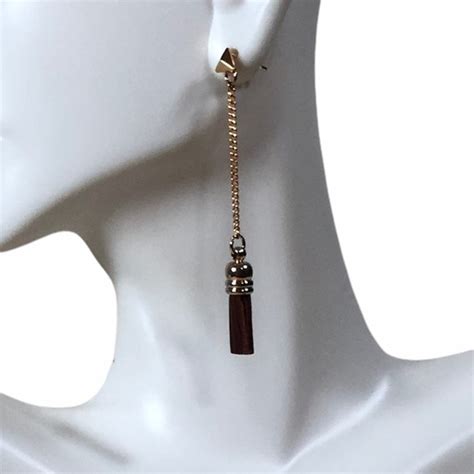 Shiraleah Jewelry Shiraleah Anthropologie Earrings Fringe Aerin