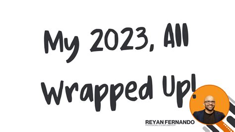 My 2023 All Wrapped Up