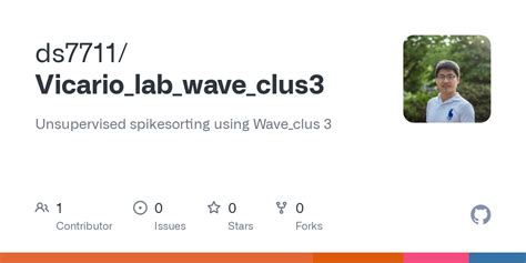 GitHub Ds7711 Vicario Lab Wave Clus3 Unsupervised Spikesorting Using