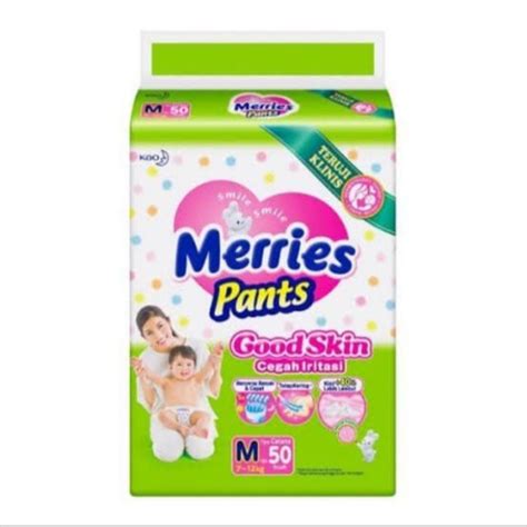 Jual Merries Pants Good Skin M Popok Celana Popok Bayi Sekali Pakai Shopee Indonesia