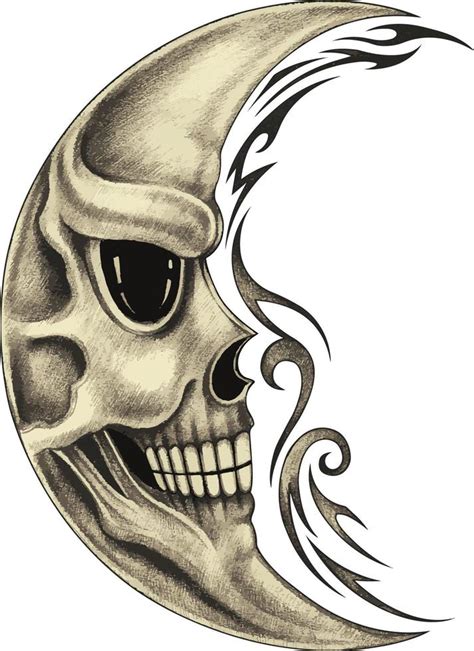 Skull Hand Tattoo Drawings