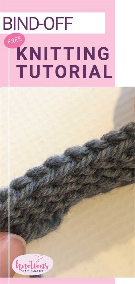 Standard Bind Off The Ending Knotions Magazine