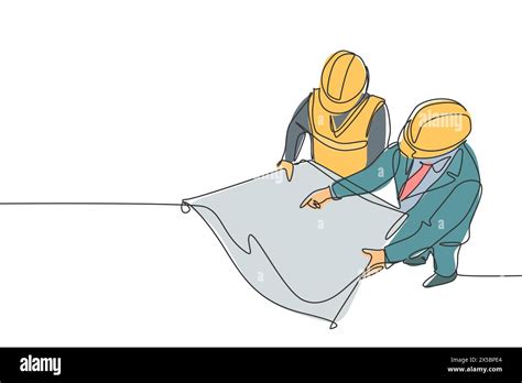 Single Continuous Line Drawing Of Young Company Manager Do Quality