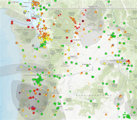 Washington Smoke Information Statewide Smoke Update