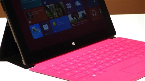 Whats Unique About Microsofts Surface Tablet Touch Cover Techradar
