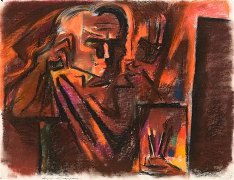 Autoportrait Au Chevalet 1944 Par André Masson Sur Le Site De La