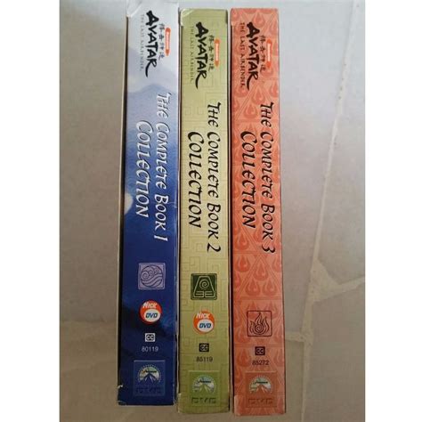 Nickelodeon AVATAR The Last Airbender The Complete Book Collection DVD Exclusive Bonus