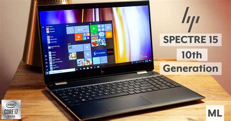 Hp Spectre 15 Df1033dx Ci7 10th Gen X360 Touch Convertible