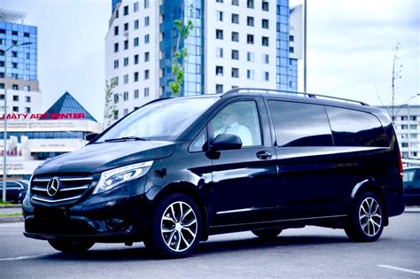 Аренда Mercedes V Class с водителем в Алматы Vip Perevozchik