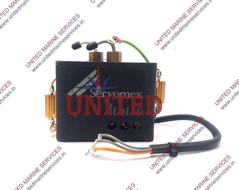 Servomex Oxygen Analyzer 01158000 Paramagnetic Transducer United