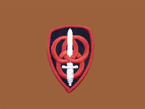 Us Army 3rd Personnel Command Arm Sleeve Patch Class A Full Color 2x