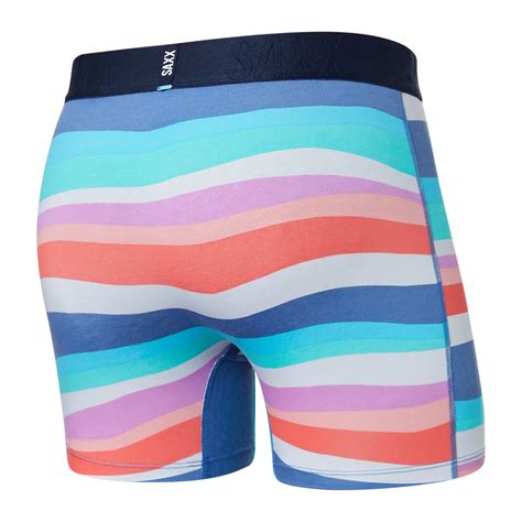 Saxx Droptemp™ Cooling Cotton Boxer Brief Cutback Stripe Multi Sxb
