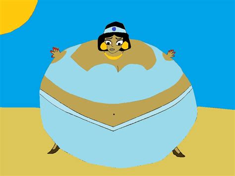 Request Inflated Princess Jasmine By Thebluebritblur On Deviantart