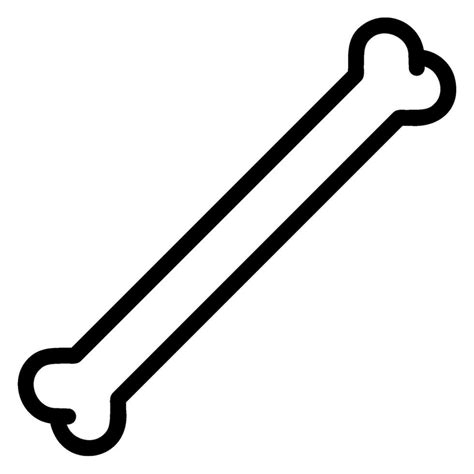 Bones Line Icon 36289934 Vector Art At Vecteezy
