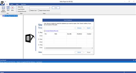 SQL Recovery Tool For Repairing Rebuild SQL Mdf Files
