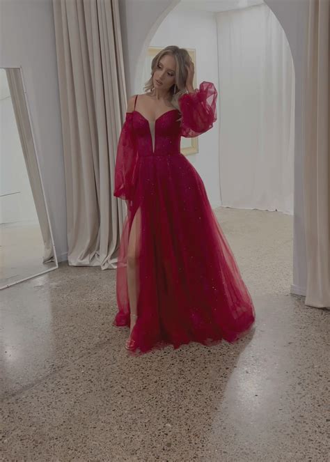 Savannah Off Shoulder Corset Gown Ruby Miss Runway Boutique