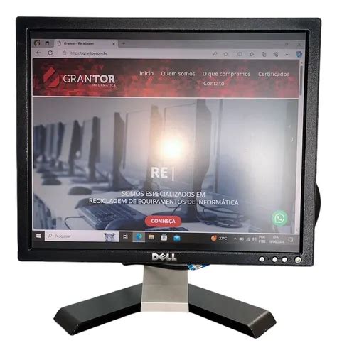 Monitor Dell 17 Polegadas Com Pequenos Detalhes Parcelamento Sem Juros