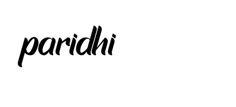 74 Paridhi Name Signature Style Ideas Creative Online Signature