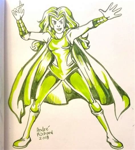 Marvel Polaris Sketches Marvel Humanoid Sketch