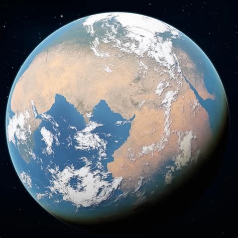 Amasia Supercontinent Today