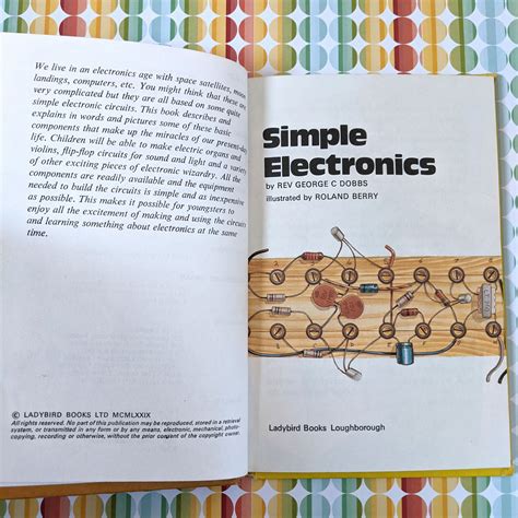 Vintage Learnabout Simple Electronics Ladybird Book Series 634 Very