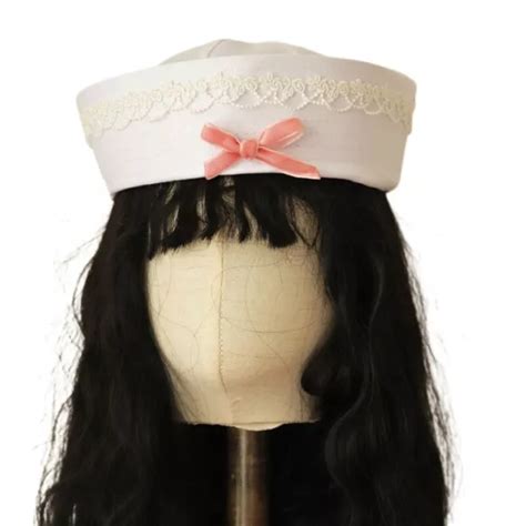 Teens Adult Yacht Captain Hat Cosplay Costume Hat Navy Captain Hat £7