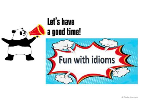 Idioms About Body Parts General Gram English Esl Powerpoints