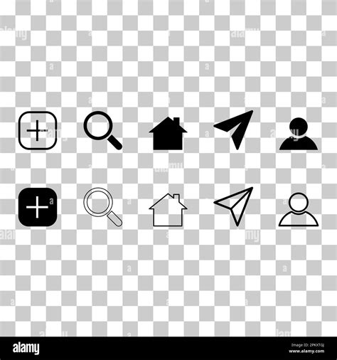 Instagram Icon Symbols No Backkground