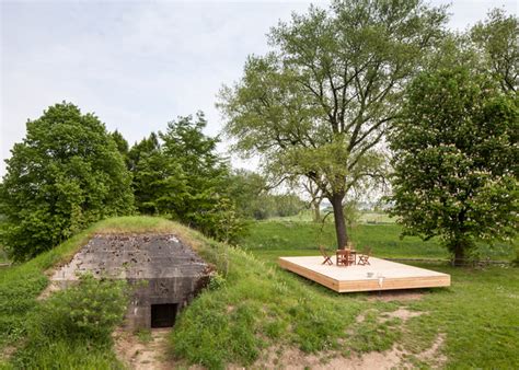 Concrete Bunker In The Netherlands Transformed Into A Vacation Home