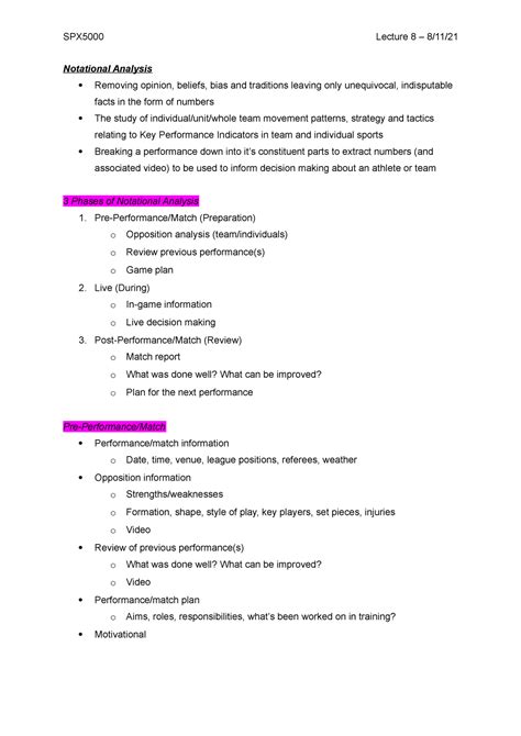 Lecture 8 Notational Analysis Spx5000 Lecture 8 8 11 Notational Analysis Removing Opinion
