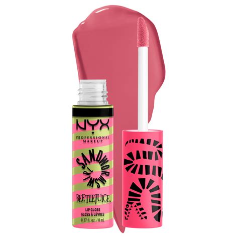 Nyx Professional Makeup X Beetlejuice Sandworm Swirl Butter Lip Gloss