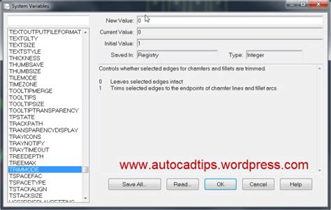 Add A Fillet Or Chamfer With No Trim Autocad Tips