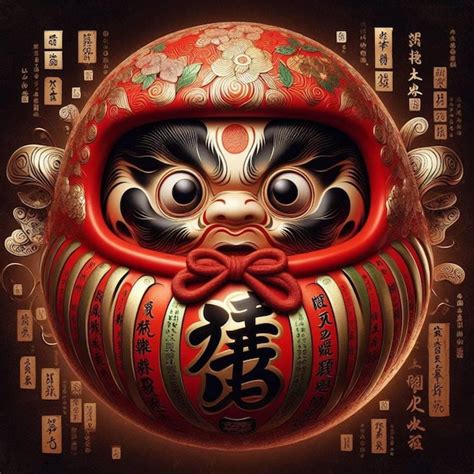 Premium Photo Daruma Doll Japanese