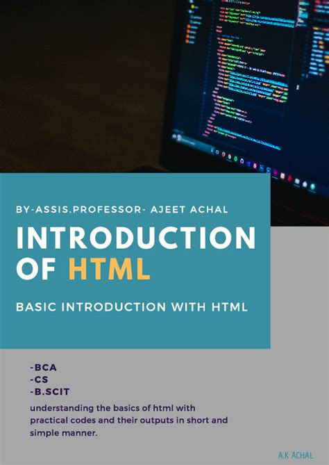 HTML Notes PDFCOFFEE COM
