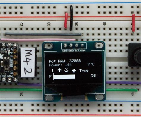 Graphics On A Ssd1306 I2c Oled 128x64 Display With Circuitpython Using
