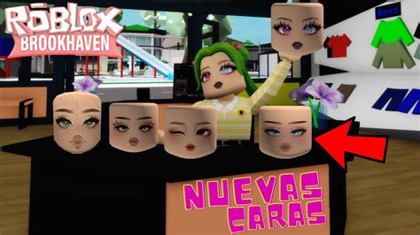 CONSIGUE NUEVAS CARAS SECRETAS EN BROOKHAVEN GRATIS ROBLOX USALO CON