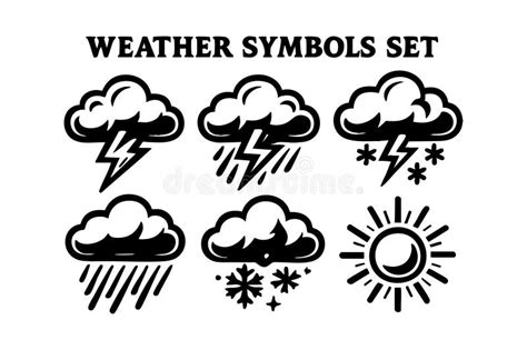 Cloud Weather Symbols