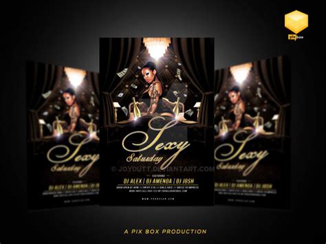 Sexy Saturday Flyer Template Psd By Joydutt On Deviantart