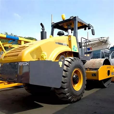 10 Ton Vibratory Road Roller Single Drum Roller And Soil Compactor