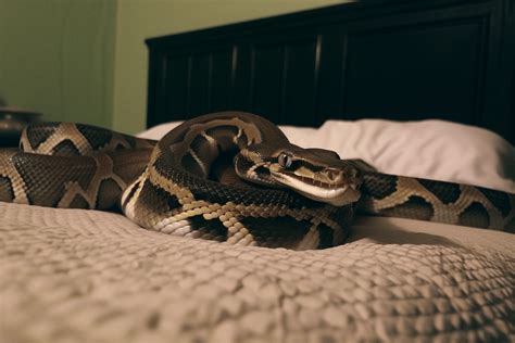 Woman Thought She Could Sleep Safely With Her Pet Python Every Night Until The Vet Showed Her