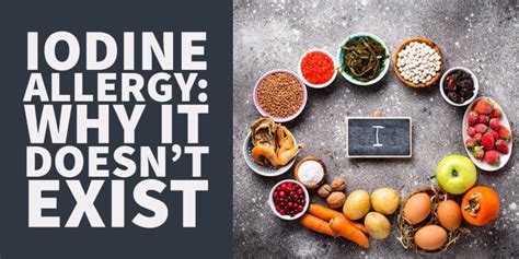 Iodine Allergy Why It Doesnt Exist And What Your Symptoms Mean
