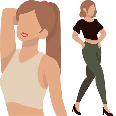 Premium Vector Female Influencers Vector