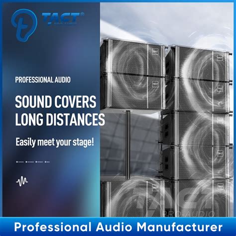 Tq P Tact Single Way Line Array Professional Sound Speaker With Loudspeaker China