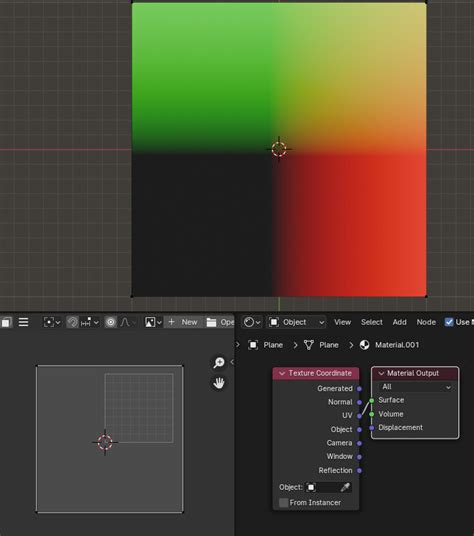 Position Node As A Texture Coordinates Materials And Textures