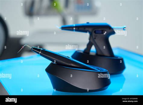 Photo Of Obturation System For Cleaning And Filling Canal Tooth Stock