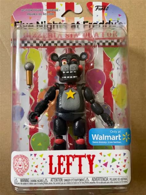 Five Nights At Freddys Lefty Action Figure Fnaf Genuine Funko Rare New