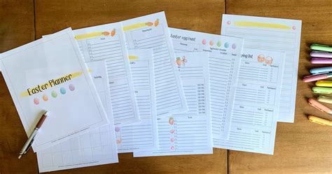 Printable Easter Planner