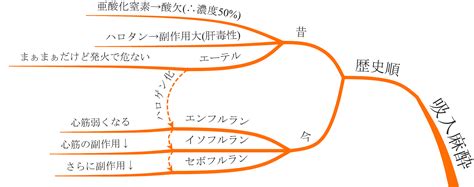 全身麻酔を分かりやすく解説薬剤師国家試験 マインドマップ薬学